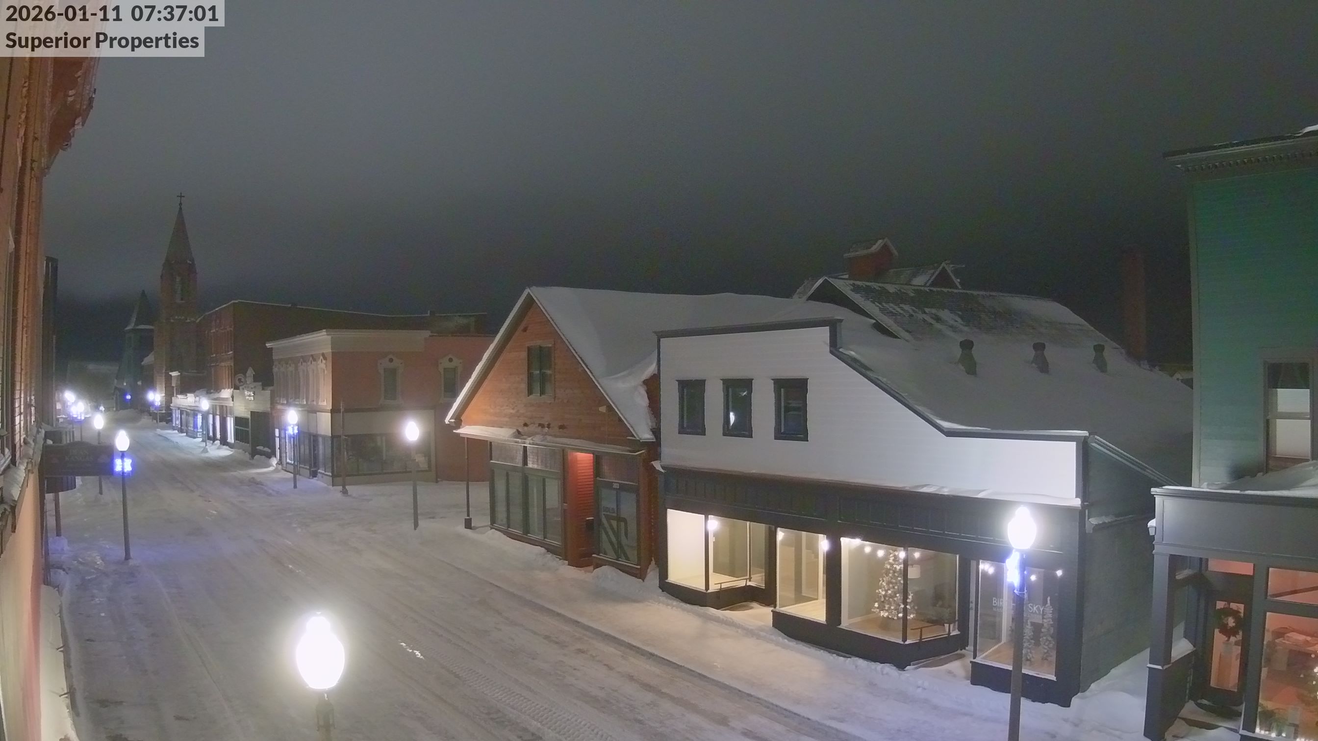 Fifth Street Calumet Michigan Webcam